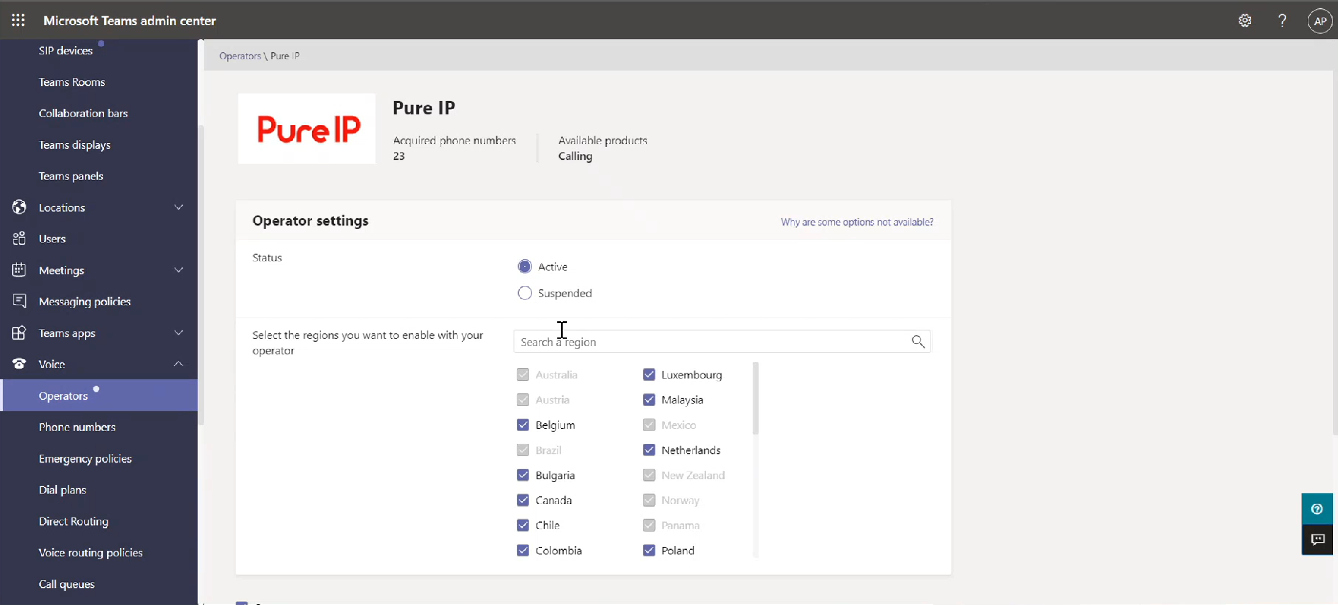 Partner for Operator Connect for Teams General Availability | Pure IP Blog